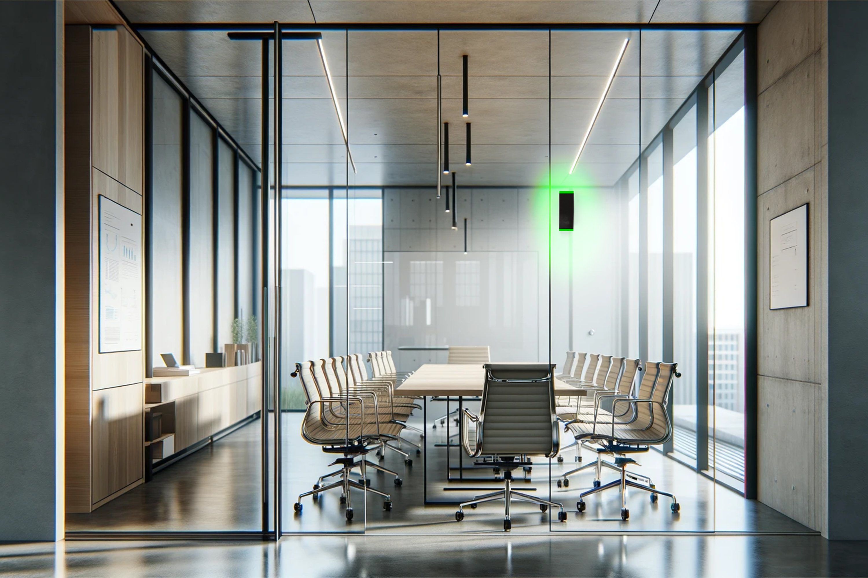 Costly Booking Panels - OR light occupancy indicators for meeting rooms?